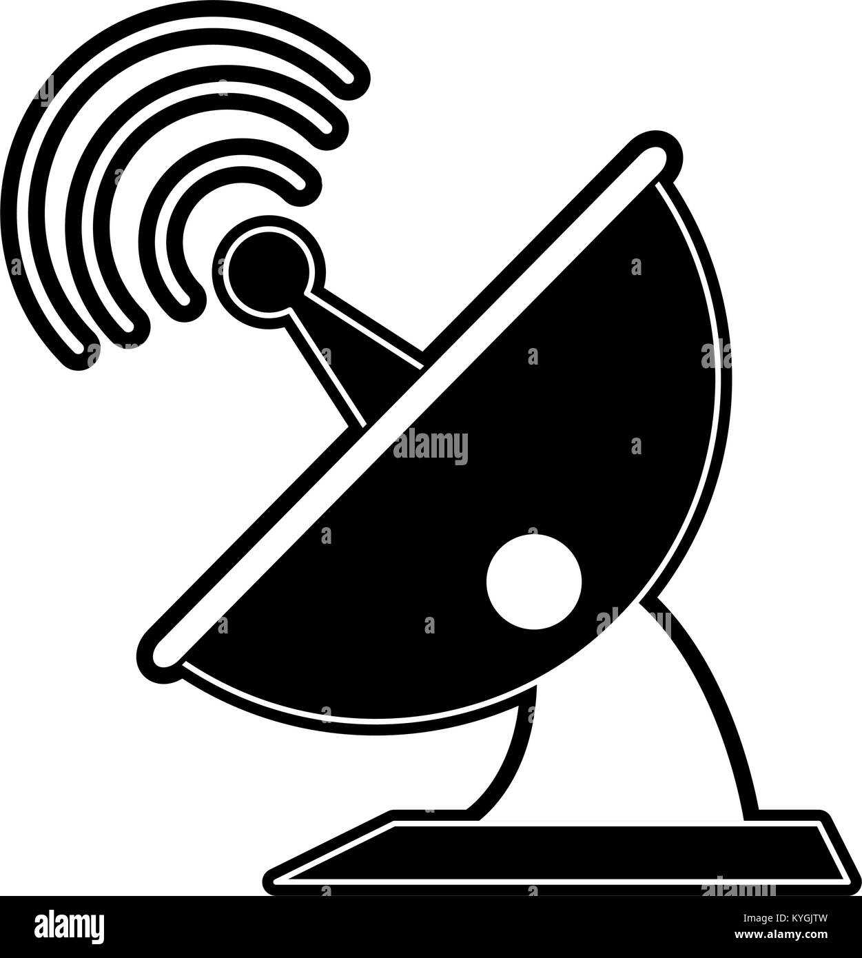 telecommunications antenna symbol Stock Vector Image & Art - Alamy