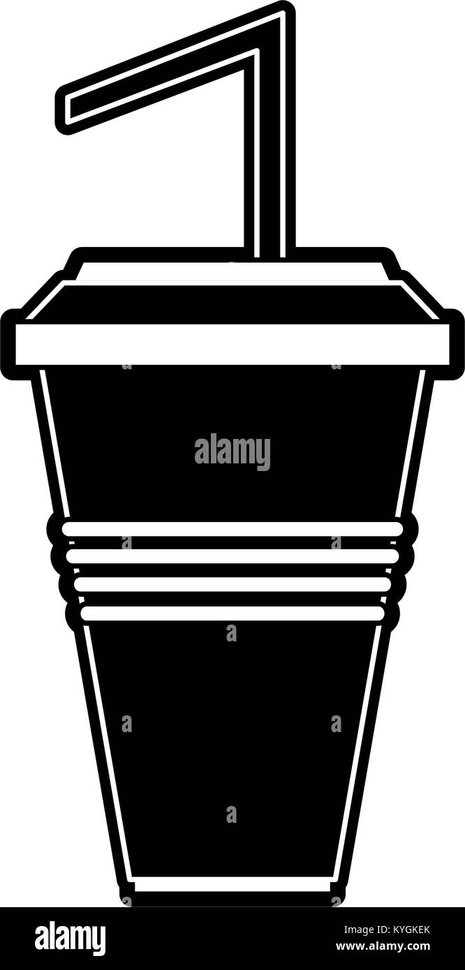 Soda cup isolated Stock Vector Image & Art - Alamy