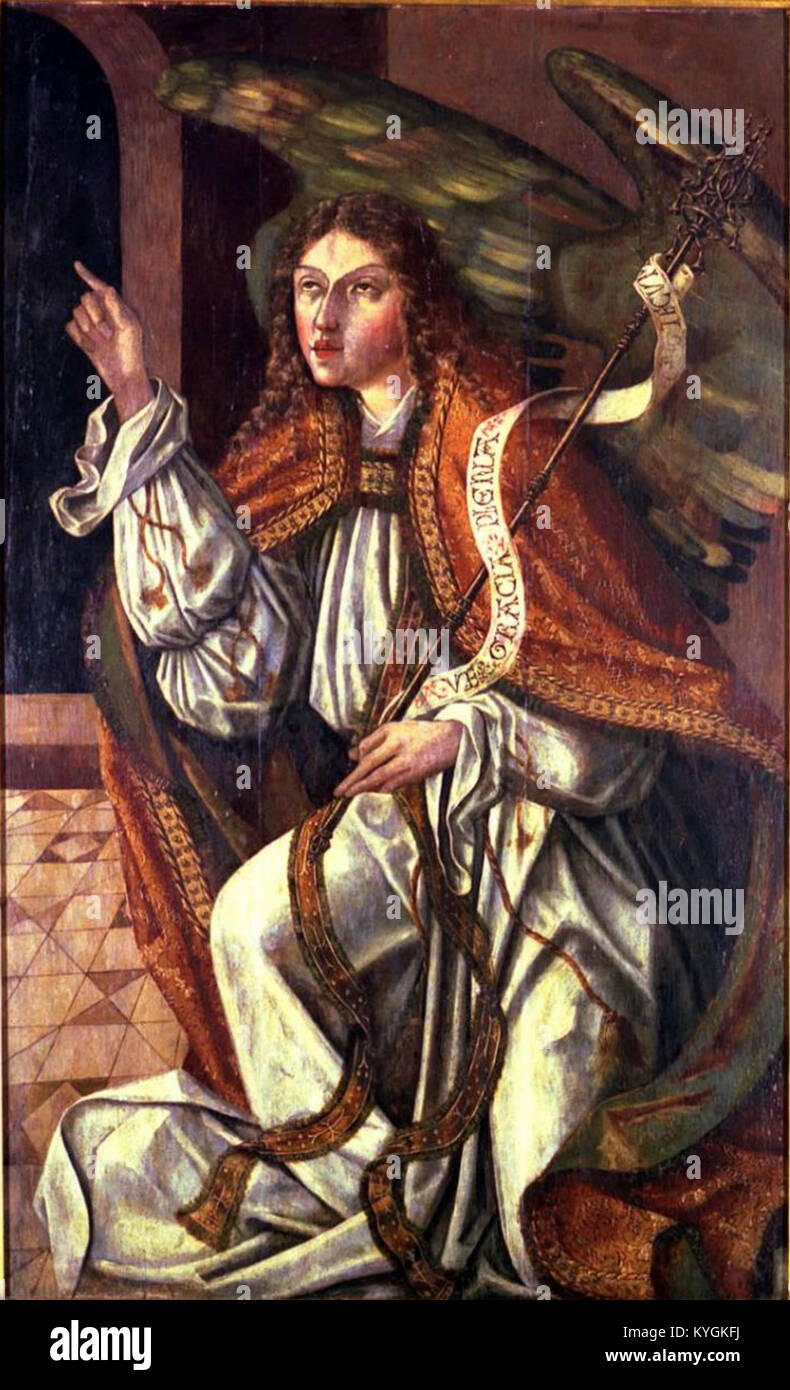 Archangel gabriel art 16th century hi-res stock photography and images ...