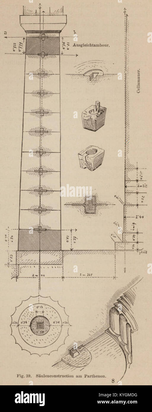 Illustration ancient greek temple columns hi-res stock photography and ...