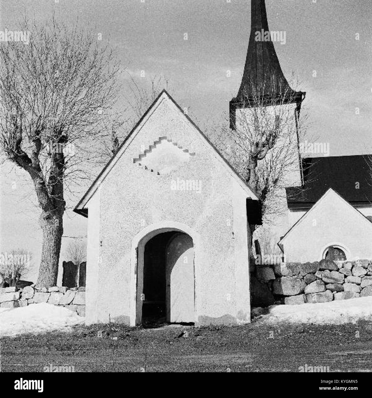 Sönga Church, located in Sweden, is a notable site preserved in the KMB ...