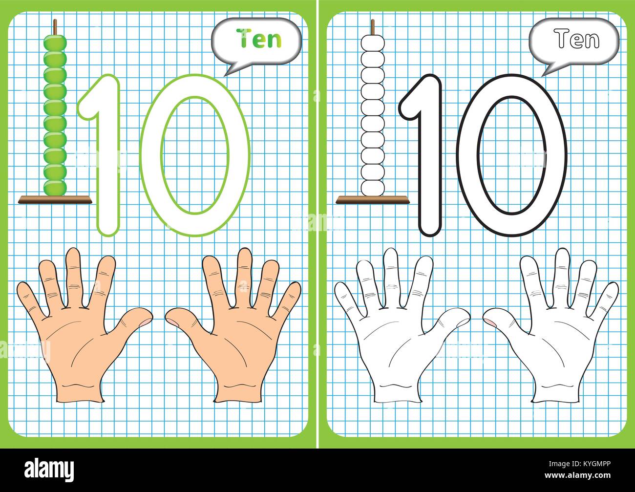 learning the numbers 0-10, Flash Cards, educational preschool ...