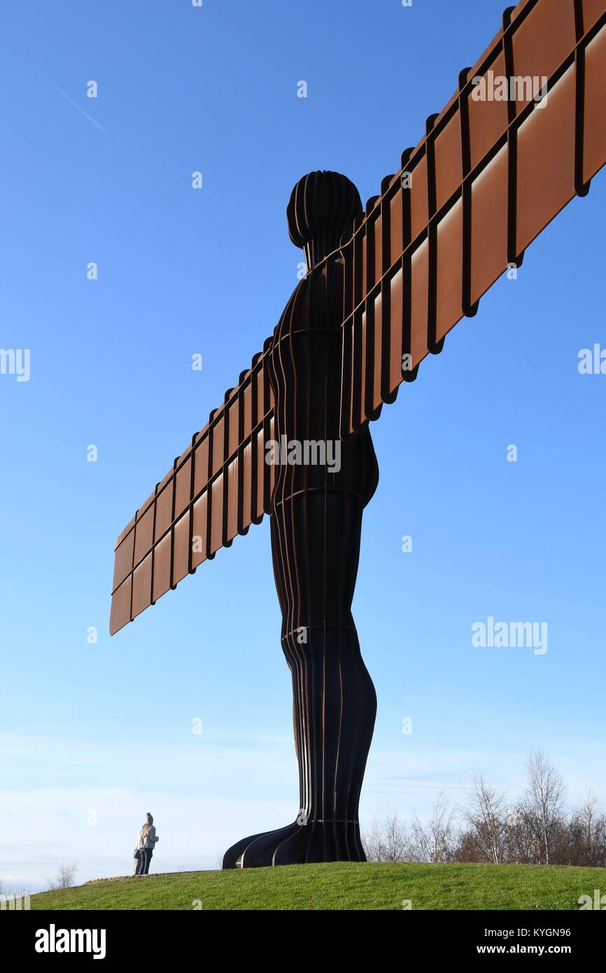 Rusty looking angel structure hi-res stock photography and images - Alamy