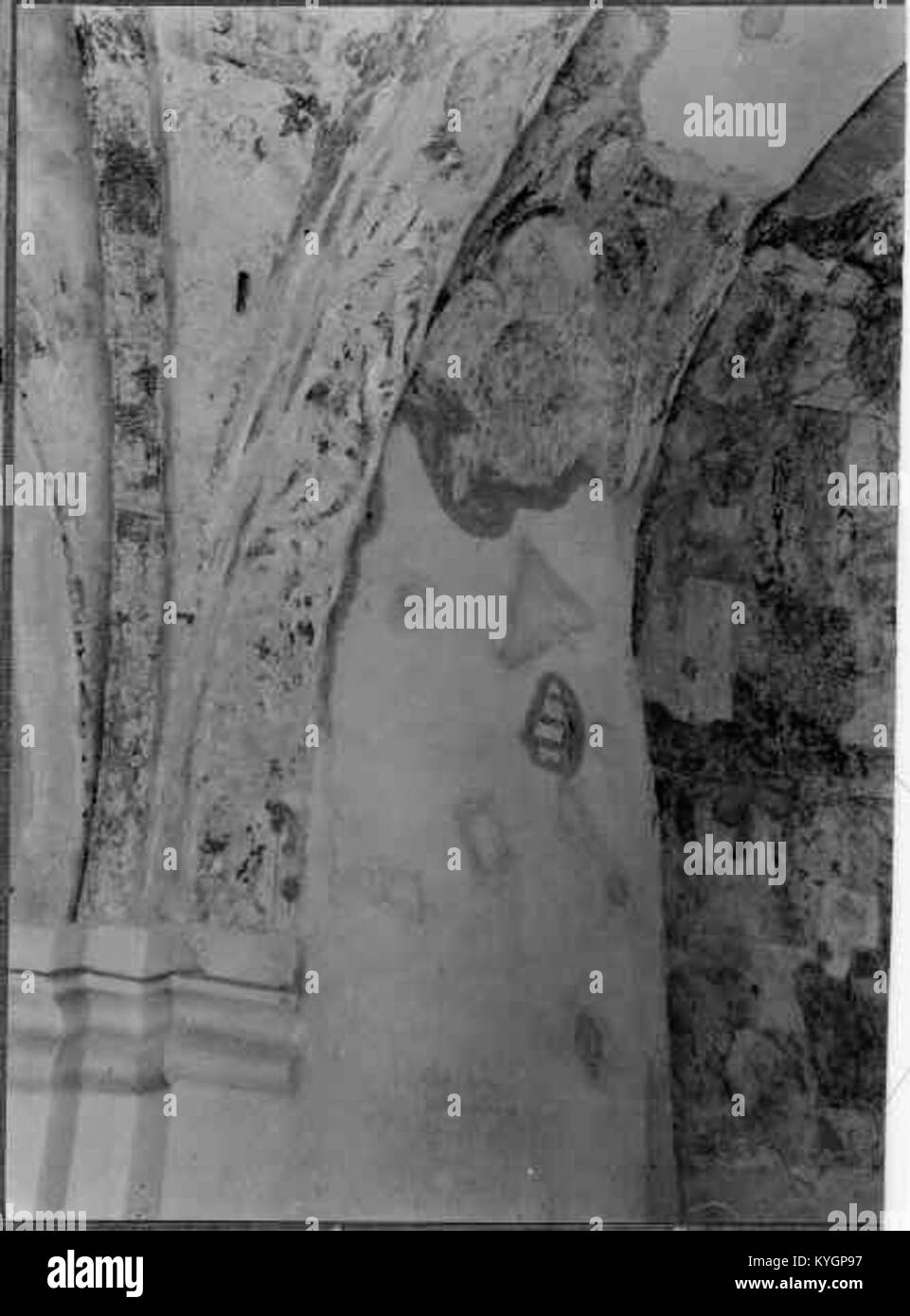 This image features the *Södra Dams gamla kyrka*, an ancient church ...