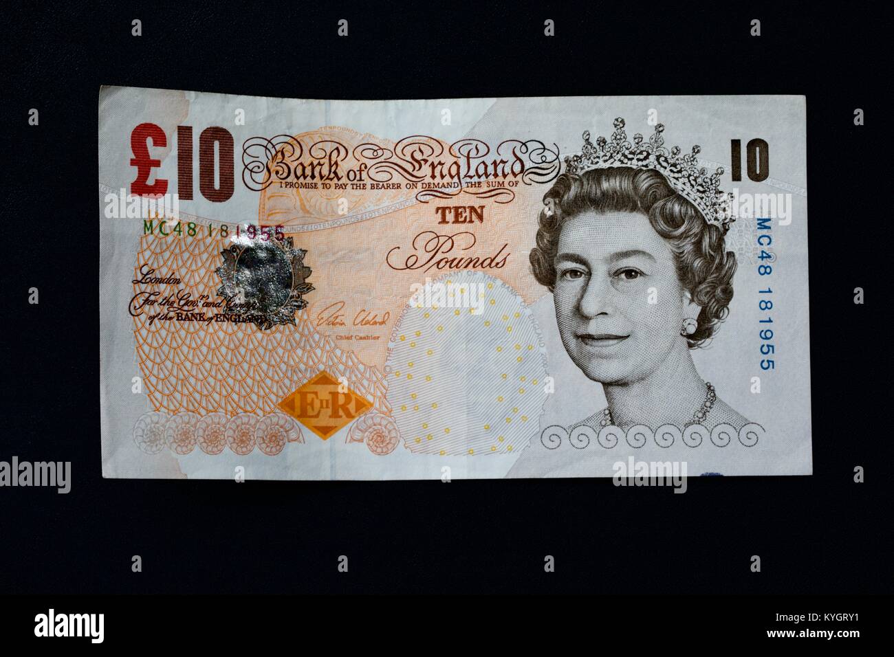 Bank of England £10 ten pound note Stock Photo - Alamy