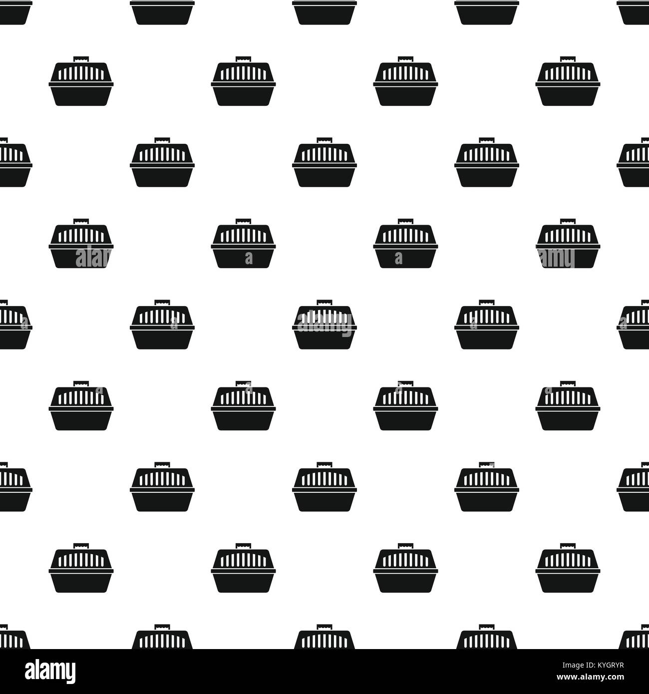 Pet carry case pattern vector Stock Vector Image & Art - Alamy