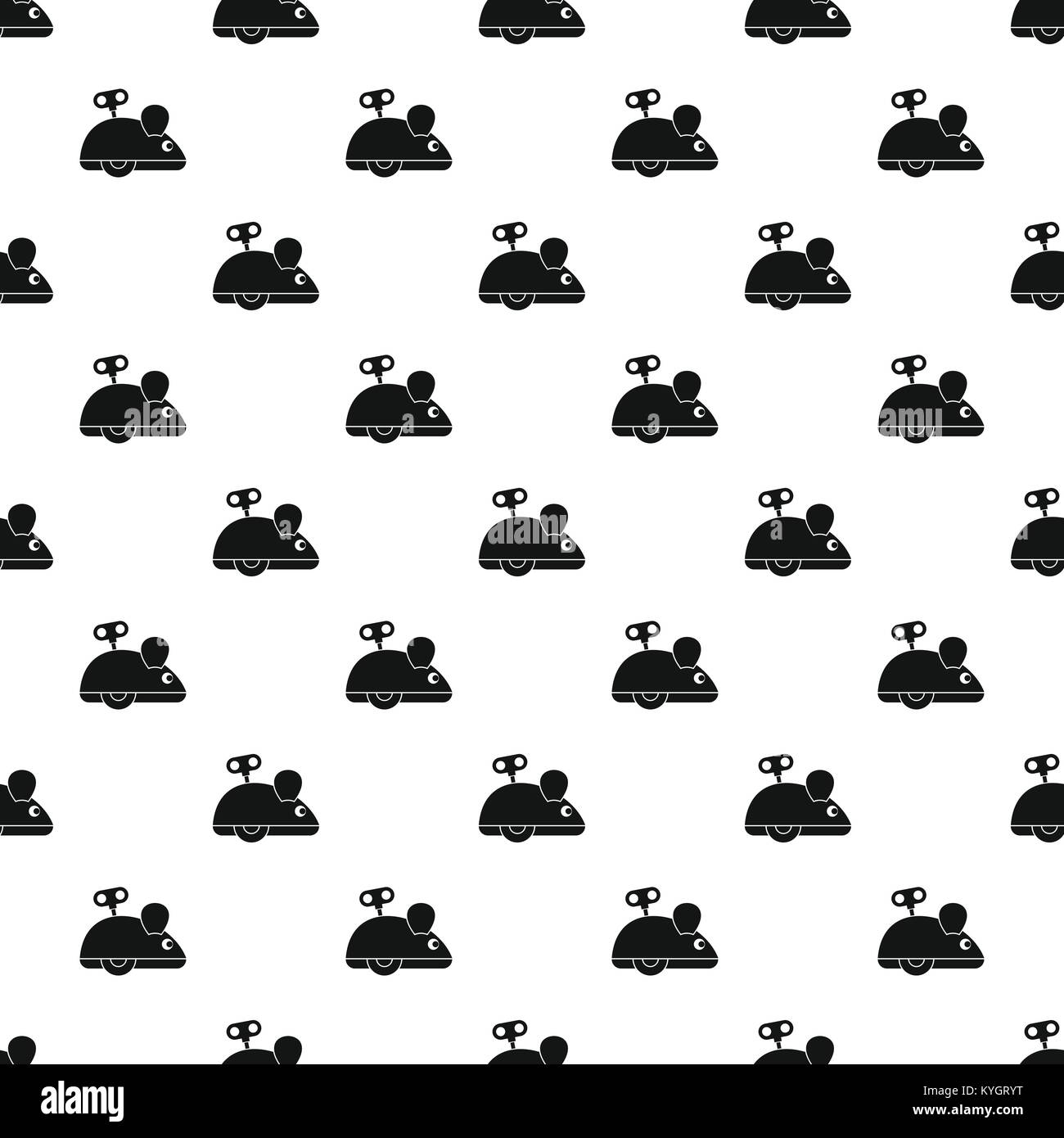 Clockwork mouse pattern vector Stock Vector Image & Art - Alamy