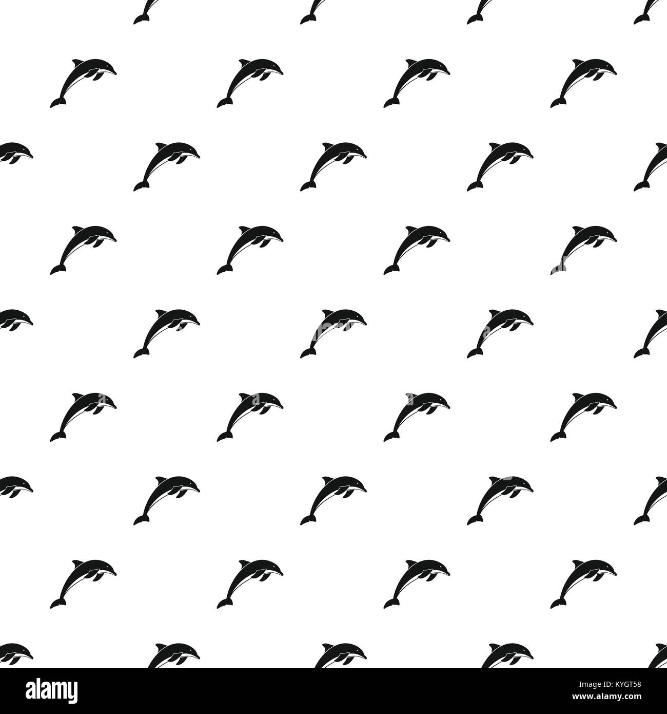 Dolphin pattern vector Stock Vector Image & Art - Alamy
