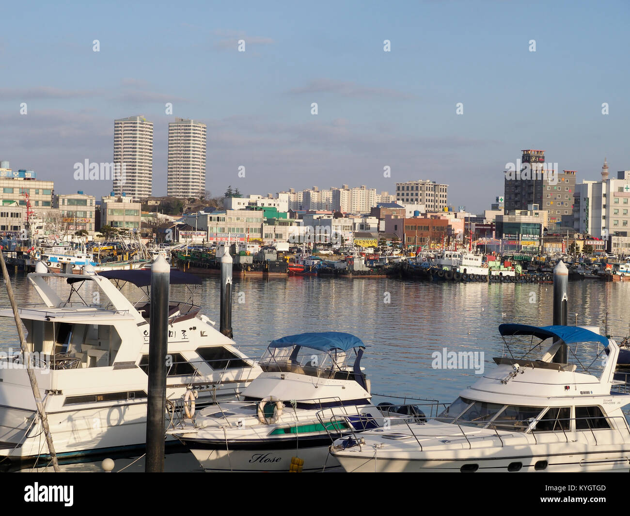 Mokpo Port, South Korea, January 2018 Stock Photo - Alamy