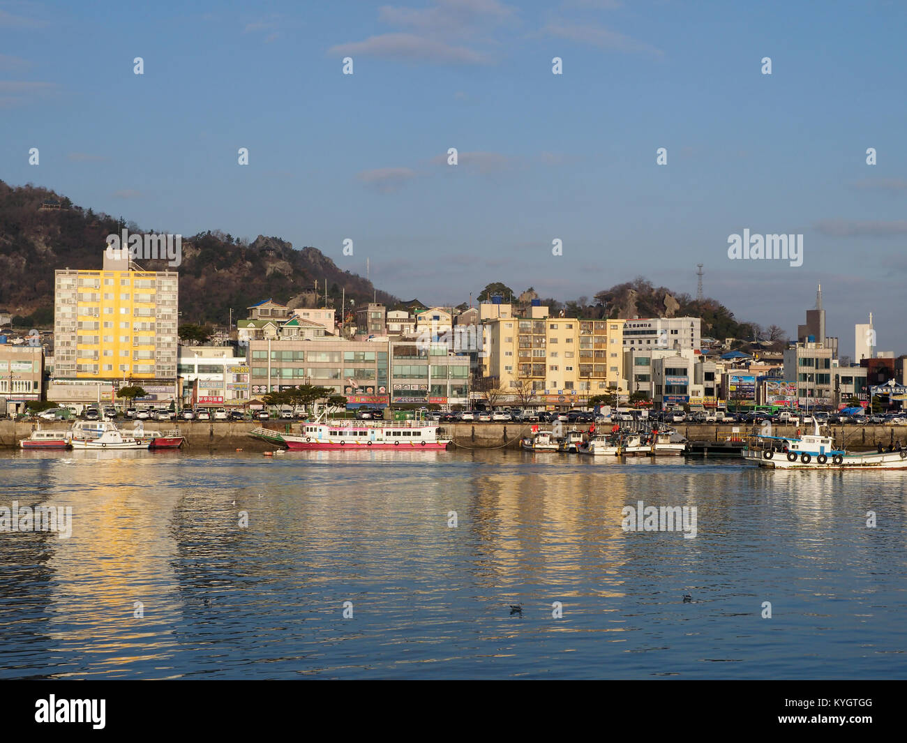 Mokpo Port, South Korea, January 2018 Stock Photo - Alamy