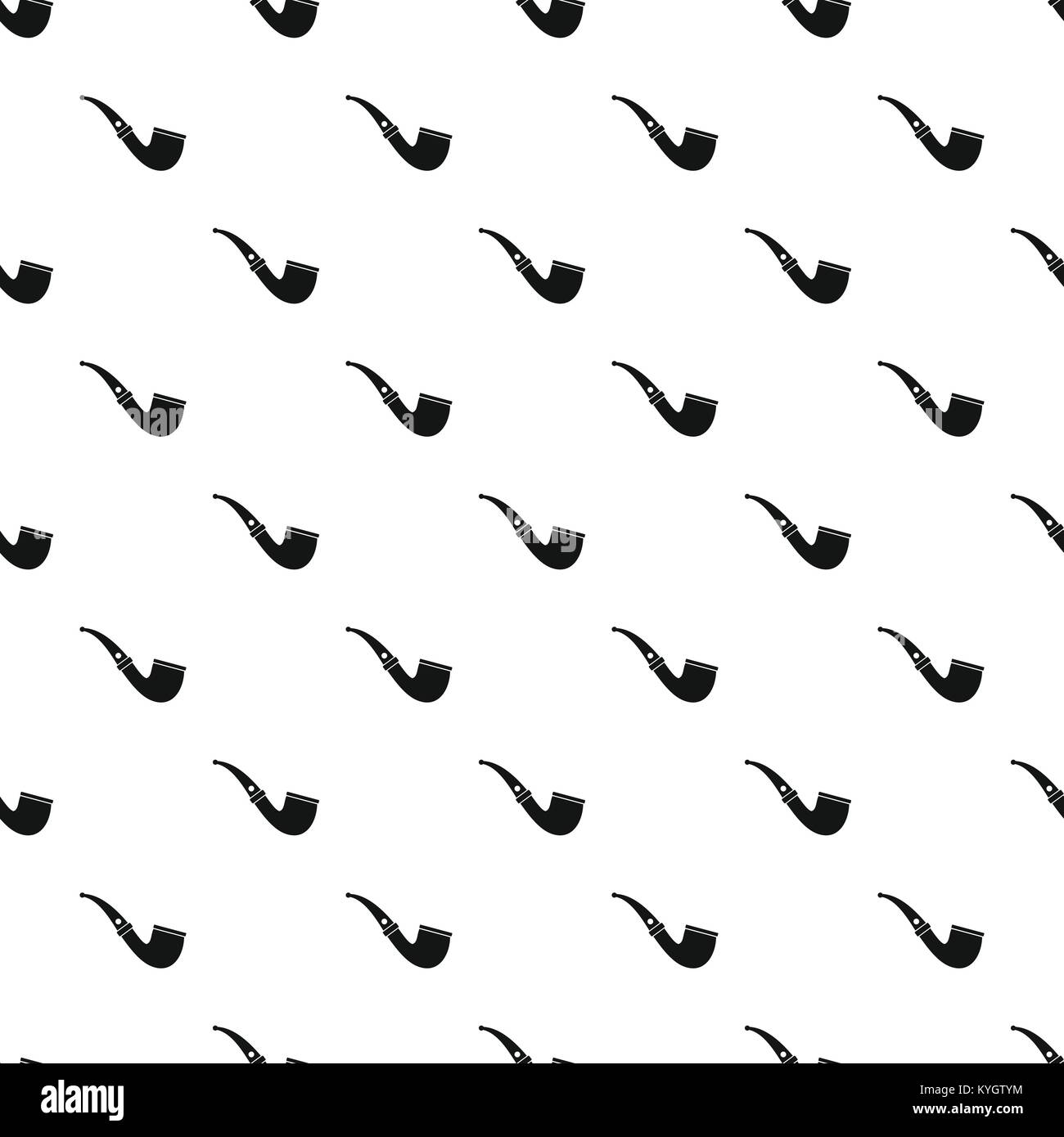 Smoking pipe pattern vector Stock Vector Image & Art - Alamy