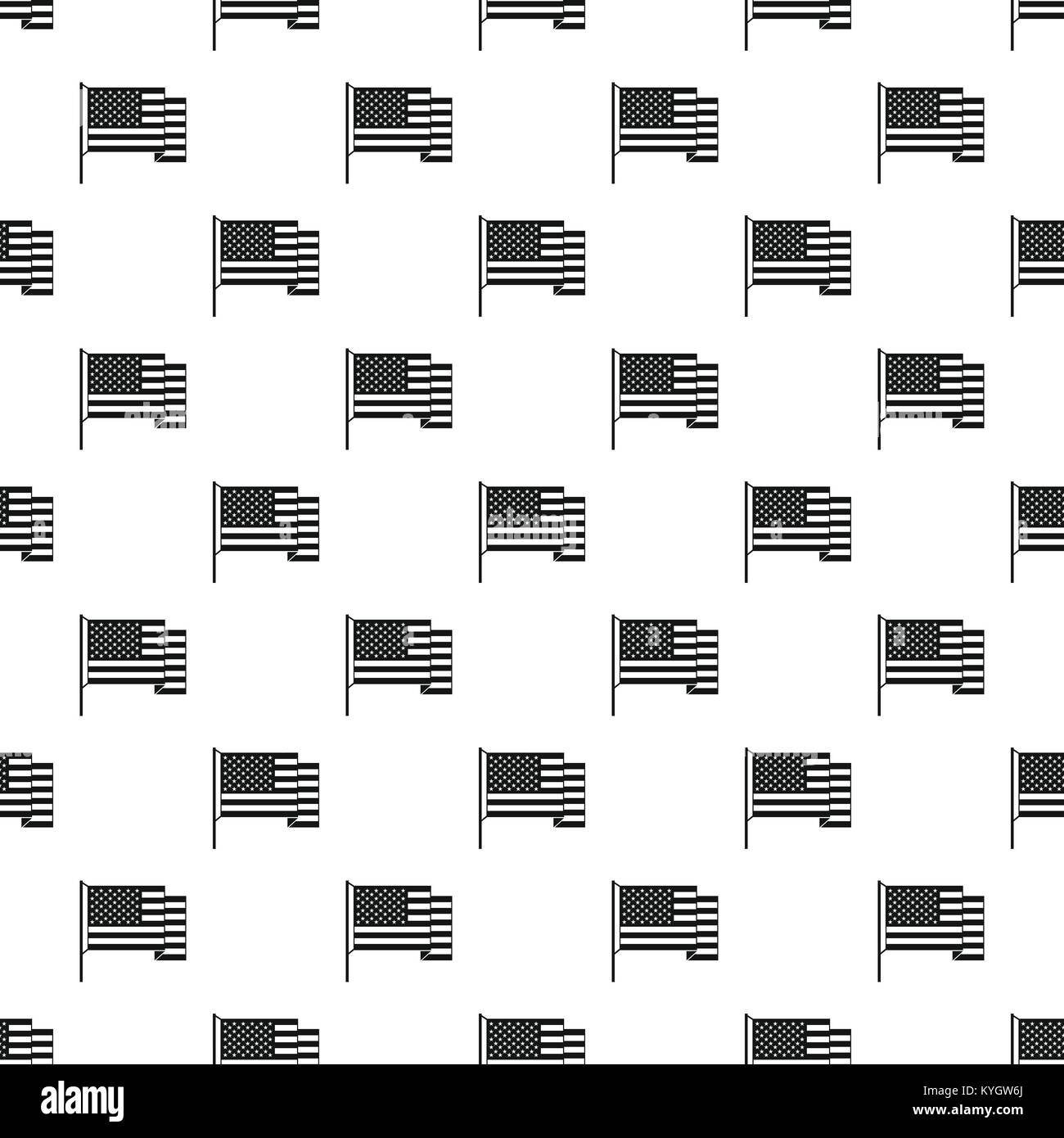 American flag pattern vector Stock Vector Image & Art - Alamy