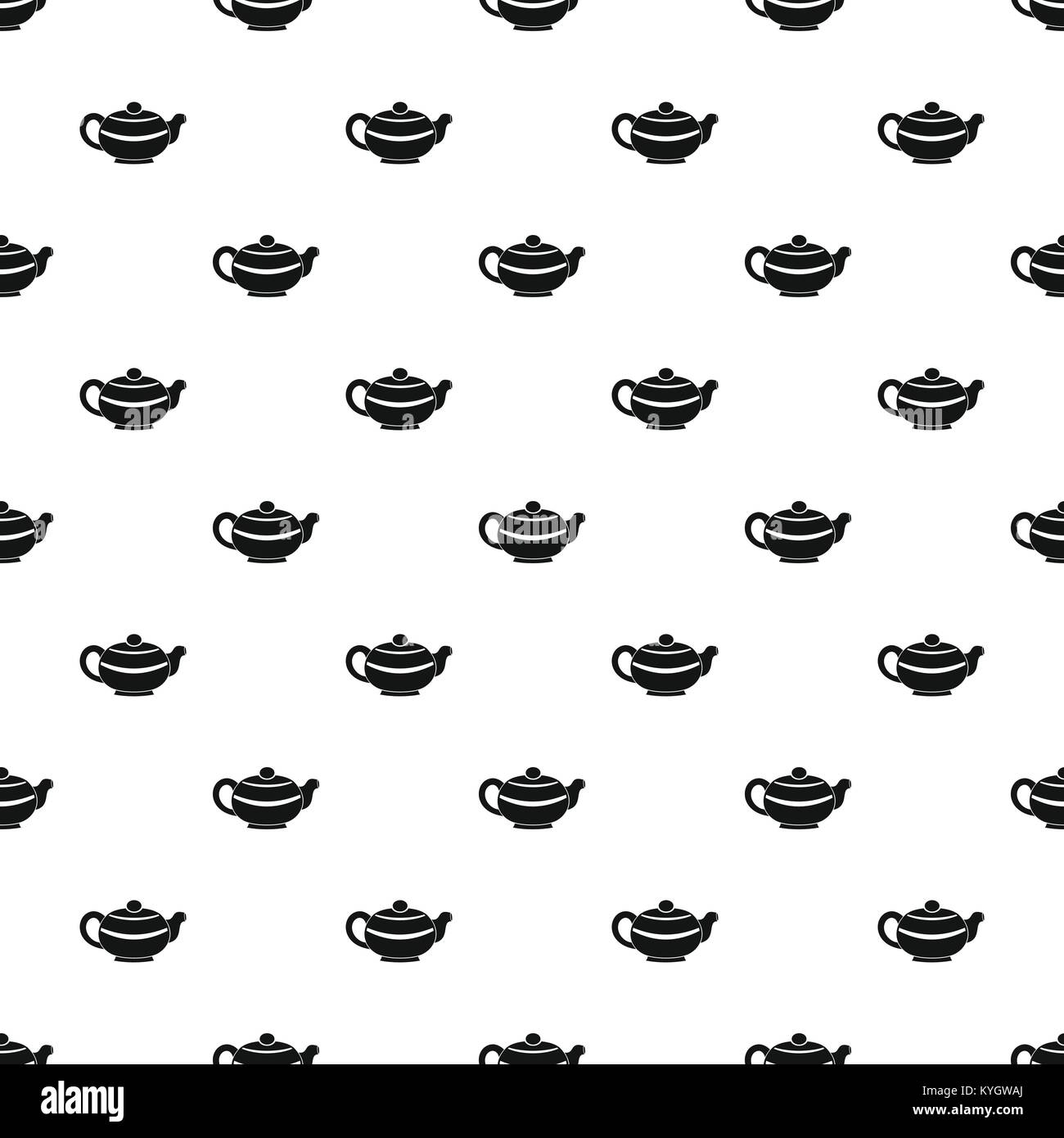 Chinese teapot pattern vector Stock Vector Image & Art - Alamy