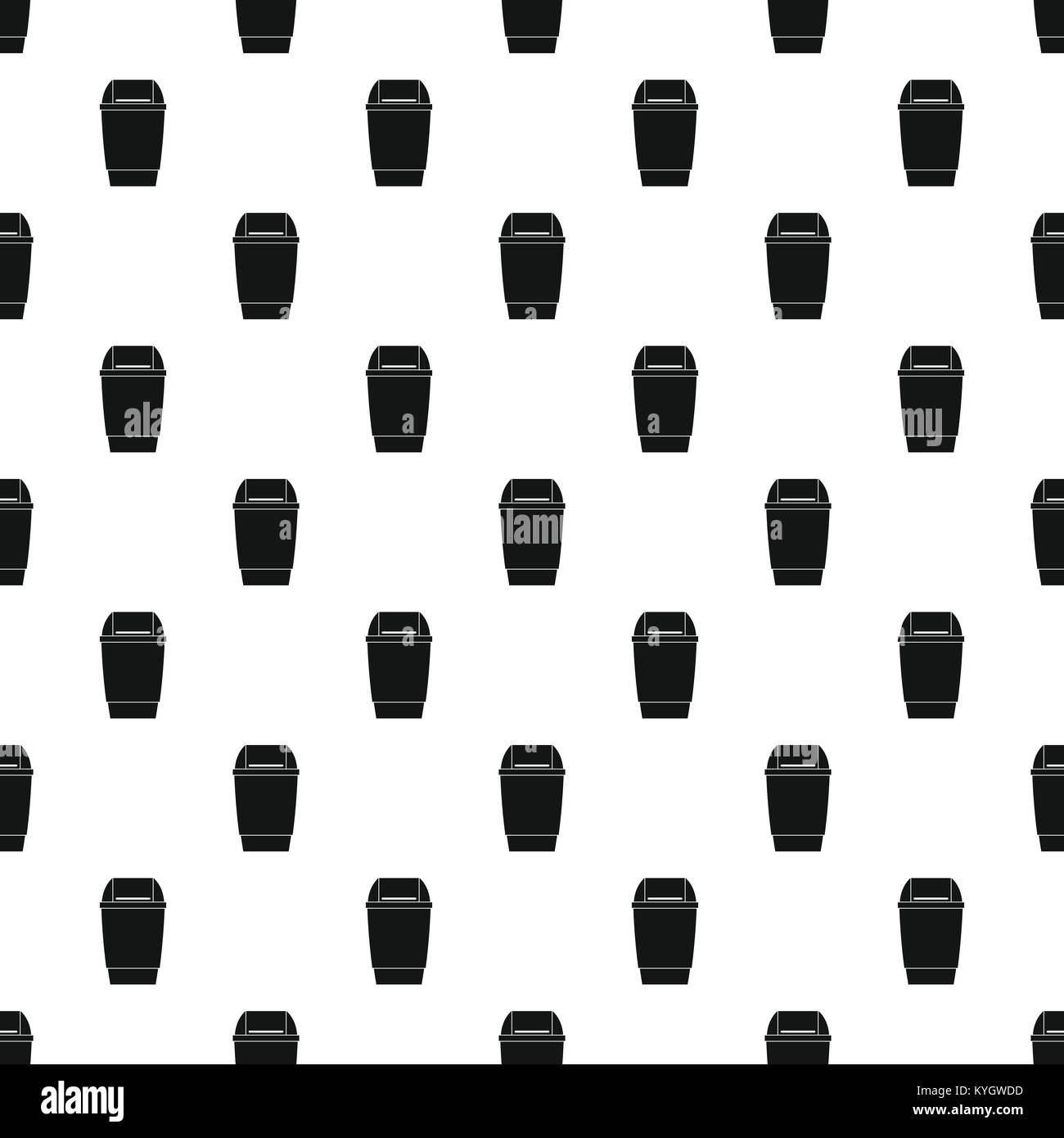 Flip lid bin pattern vector Stock Vector Image & Art - Alamy