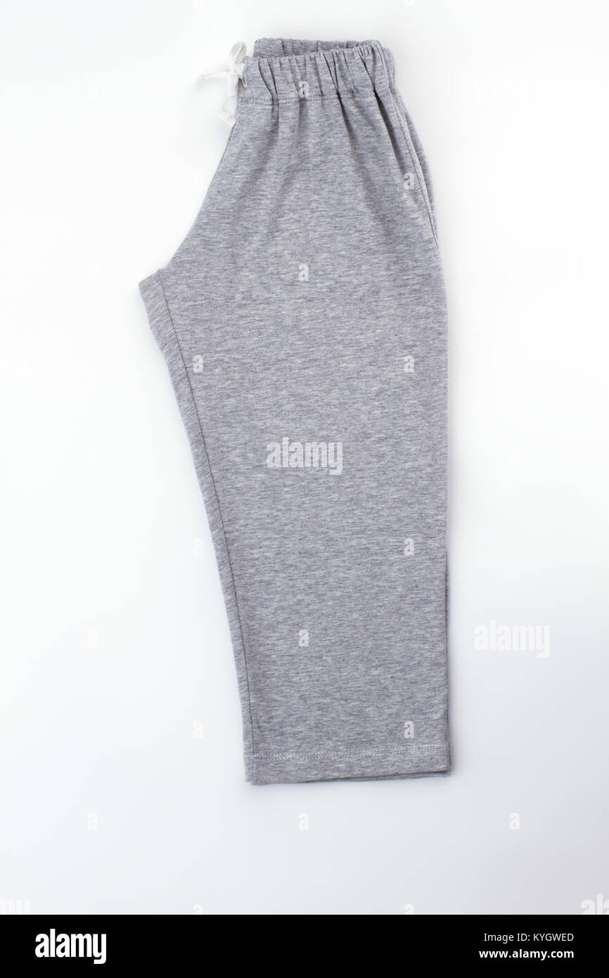 Pants folded in half Stock Photo - Alamy