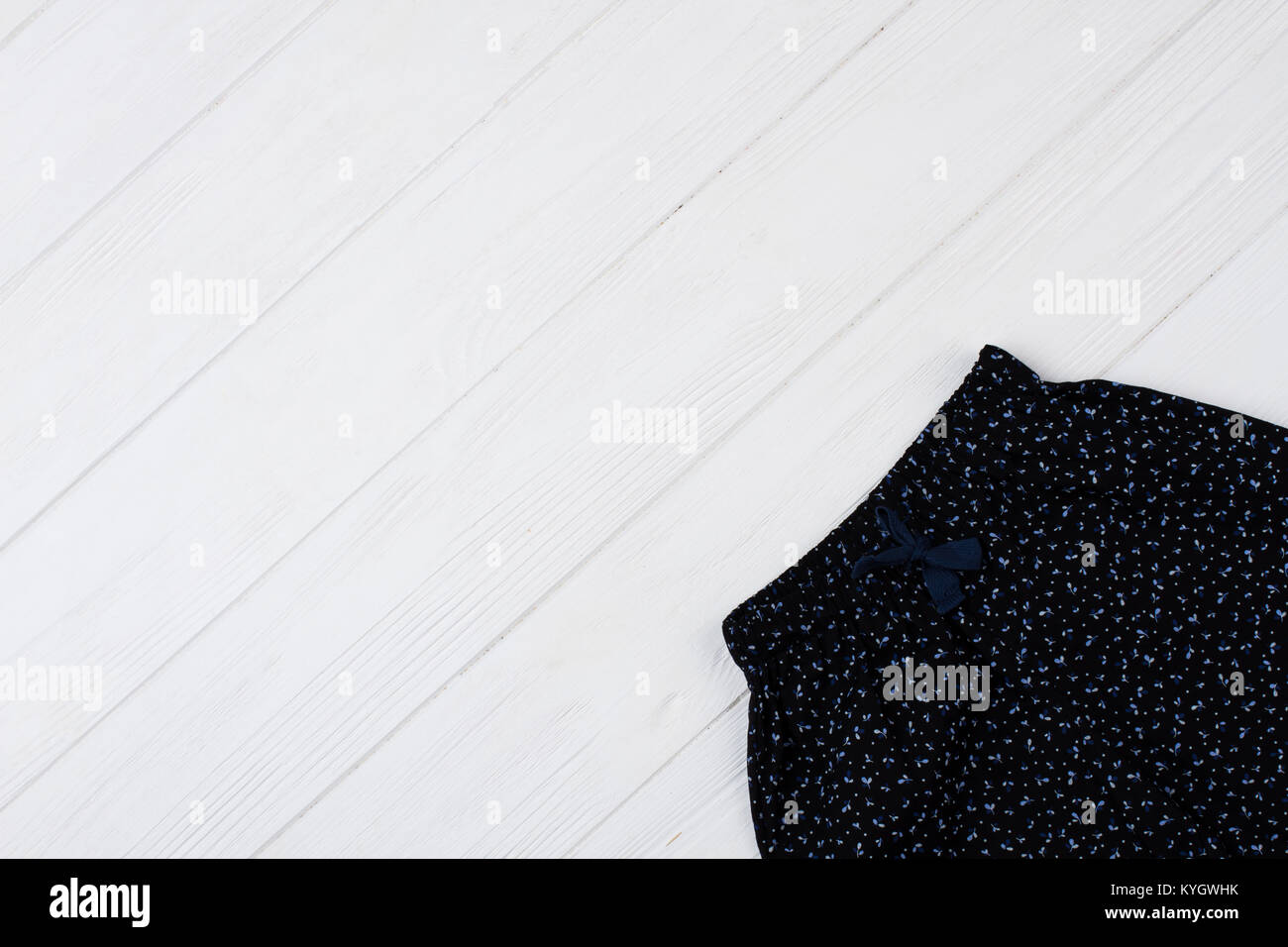 Girls' pants on white background Stock Photo - Alamy