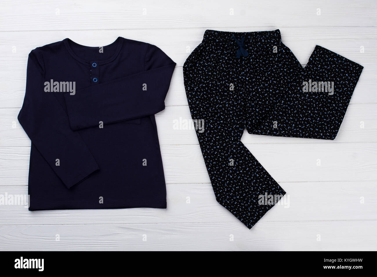 Clothes on white background Stock Photo - Alamy