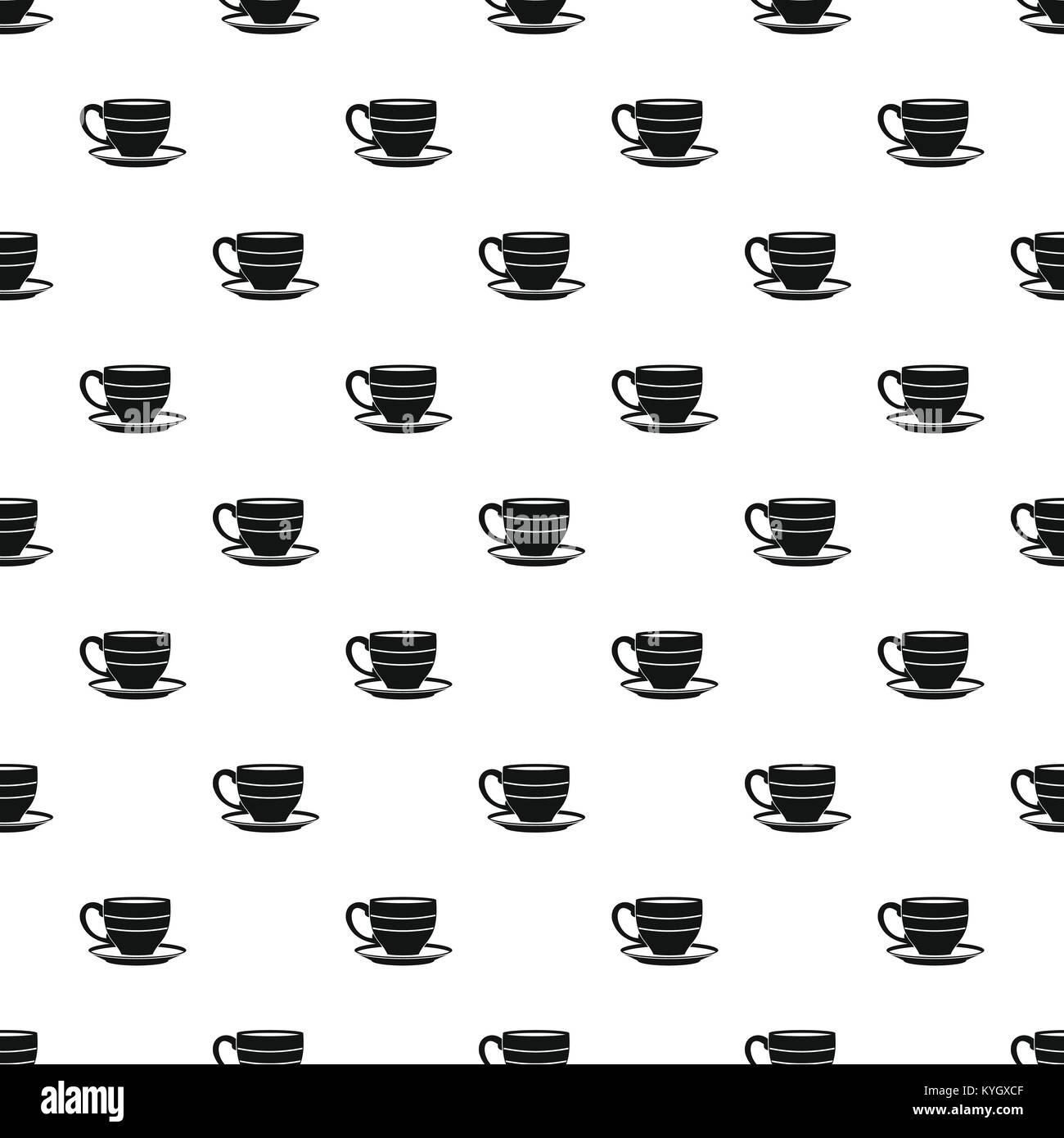 Cup pattern vector Stock Vector Image & Art - Alamy