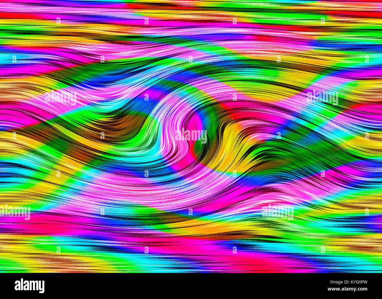 Multicolor waves hi-res stock photography and images - Alamy