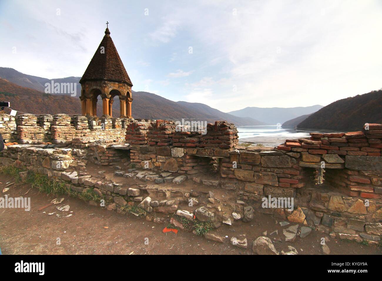 Ananuri castle complex near tbilisi in Georgia Stock Photo - Alamy
