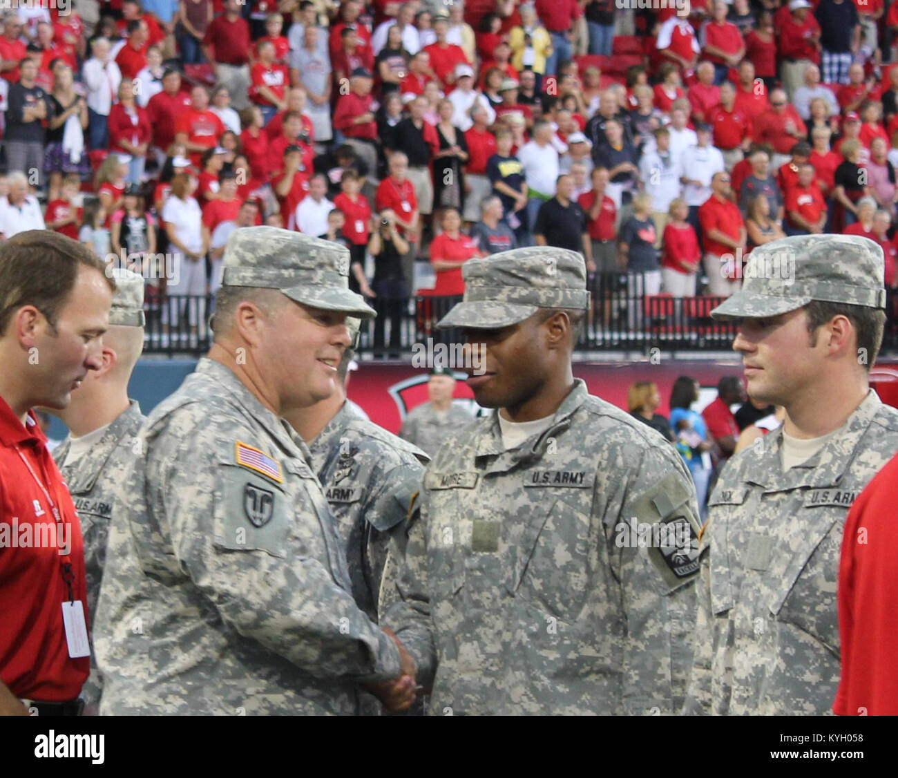 Col. Bob Hayter represented the Kentucky Army National Guard ...