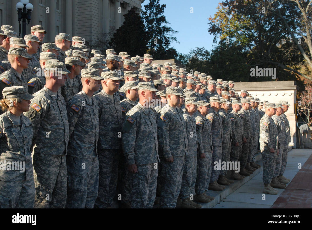 The Kentucky National Guard Recruiting and Retention Battalion gathered ...