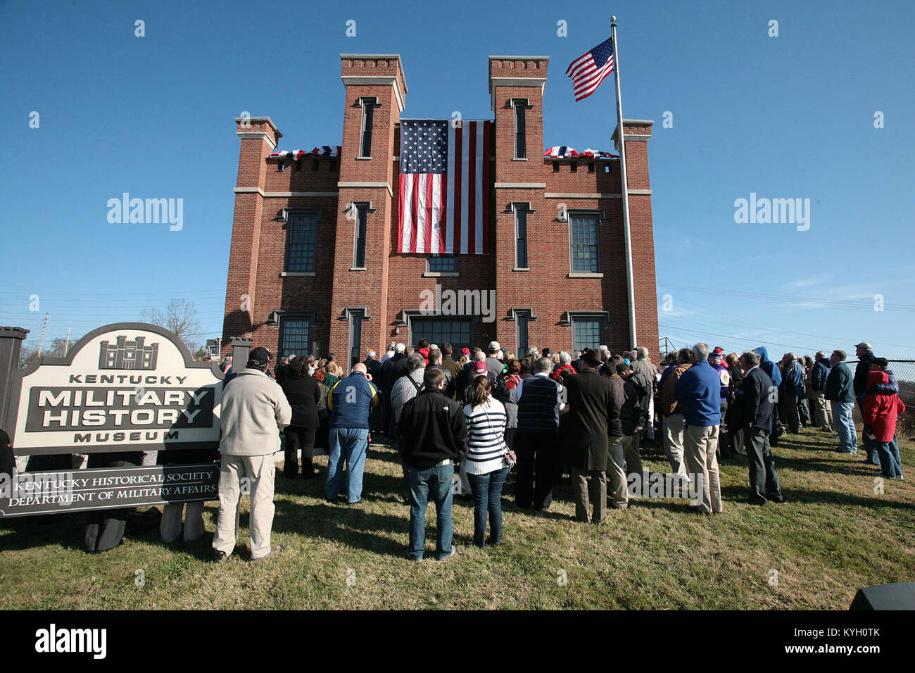 Reopening ceremonies at the Kentucky Military History Museum (the old ...