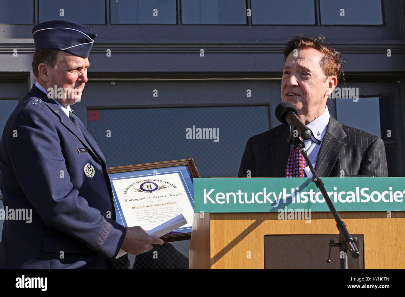 Reopening ceremonies at the Kentucky Military History Museum (the old ...