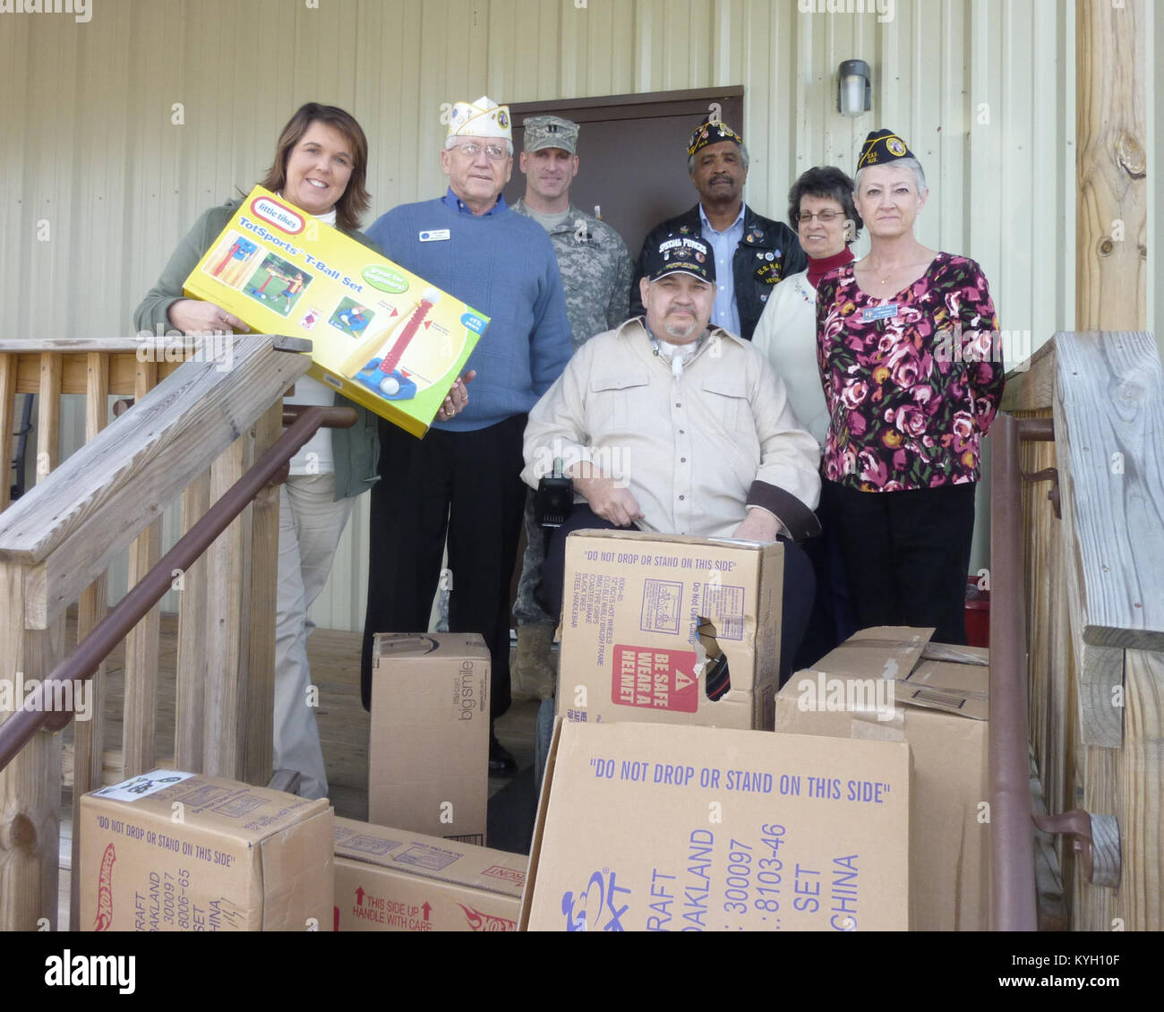 US military National Guard assisting people in need. Helping in the ...