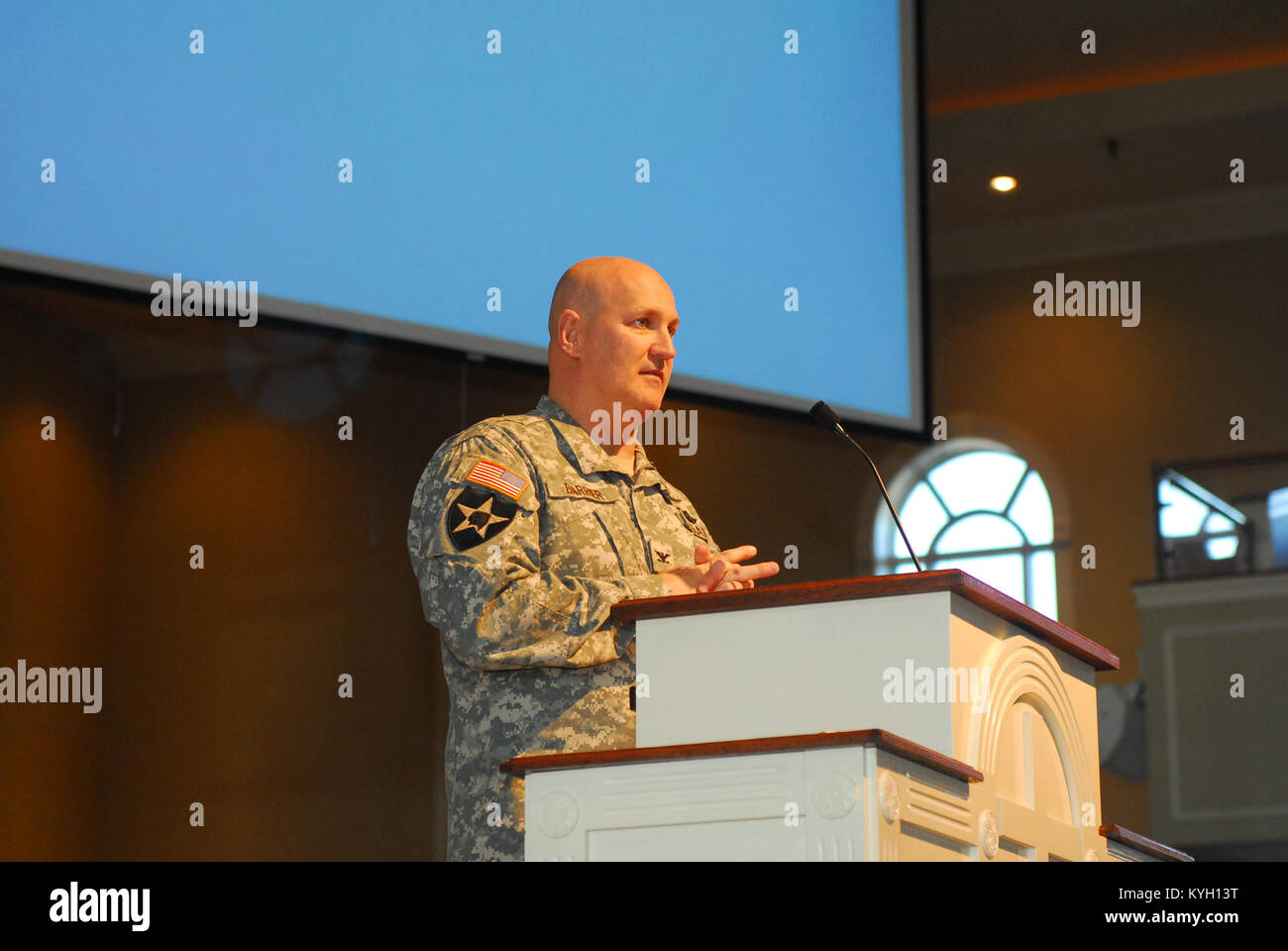 Col. Tom Barrier, Commander of the Kentucky National Guard's ...