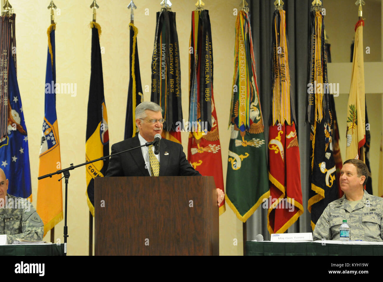 US Army National Guard conference and display Stock Photo - Alamy