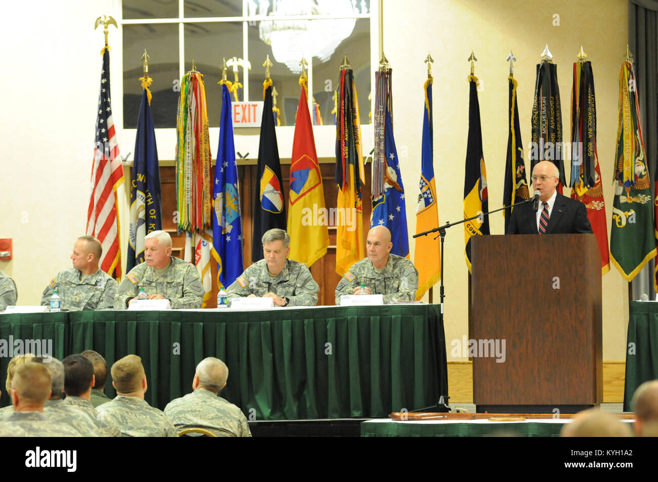 US Army National Guard conference and display Stock Photo - Alamy