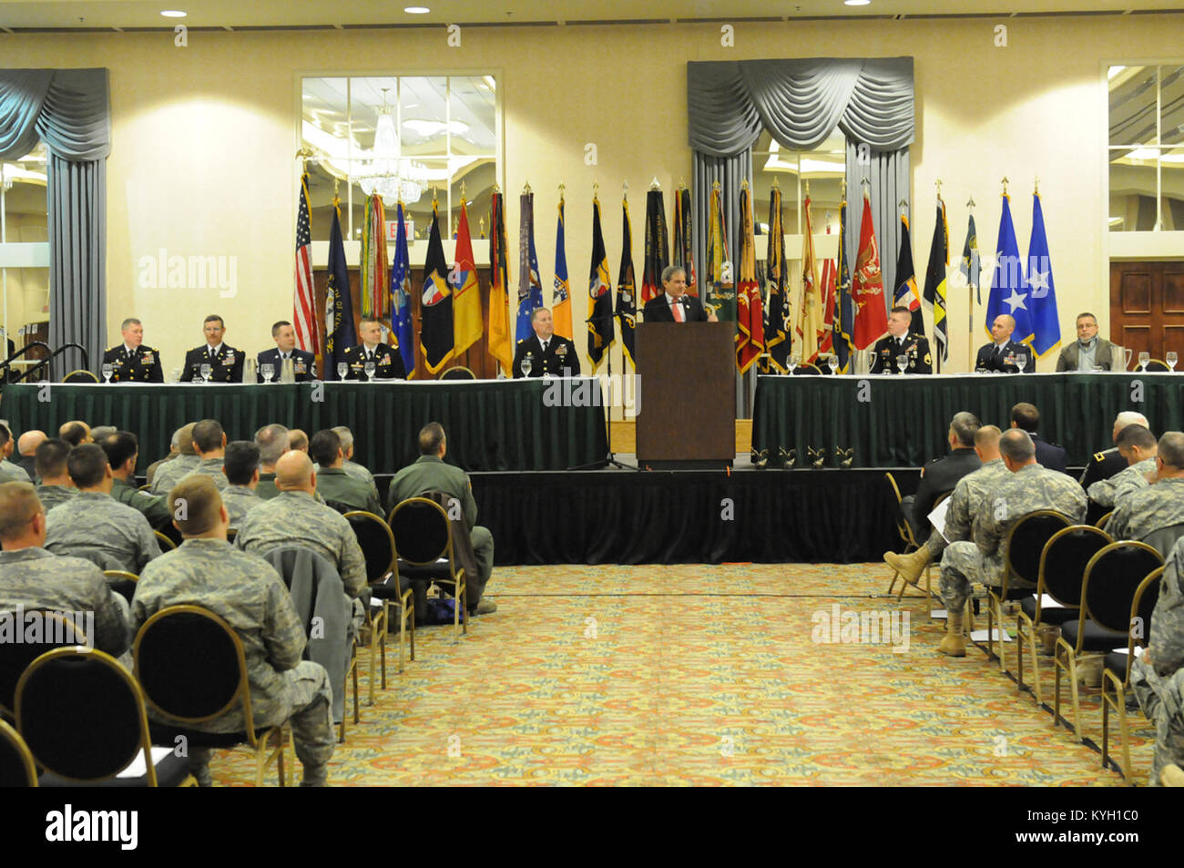 US army National Guard awards ceremony Stock Photo - Alamy