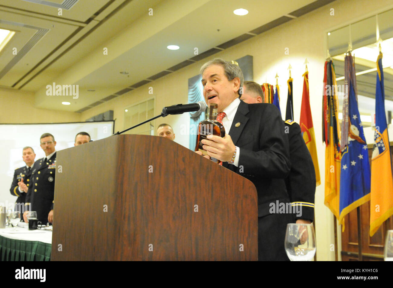 US army National Guard awards ceremony Stock Photo - Alamy