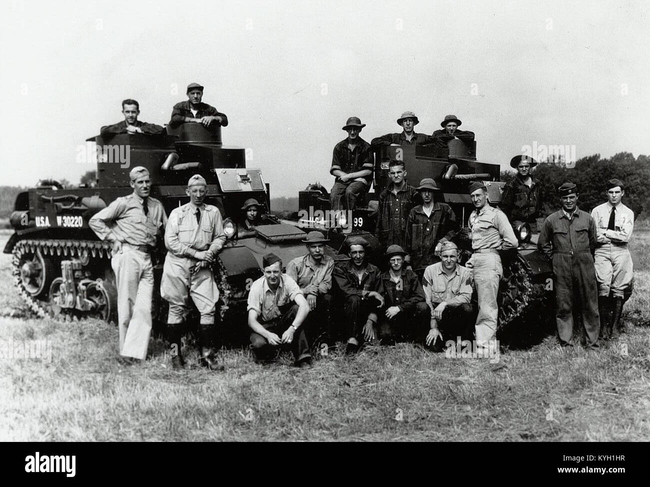 US military vintage historic print photograph Stock Photo - Alamy