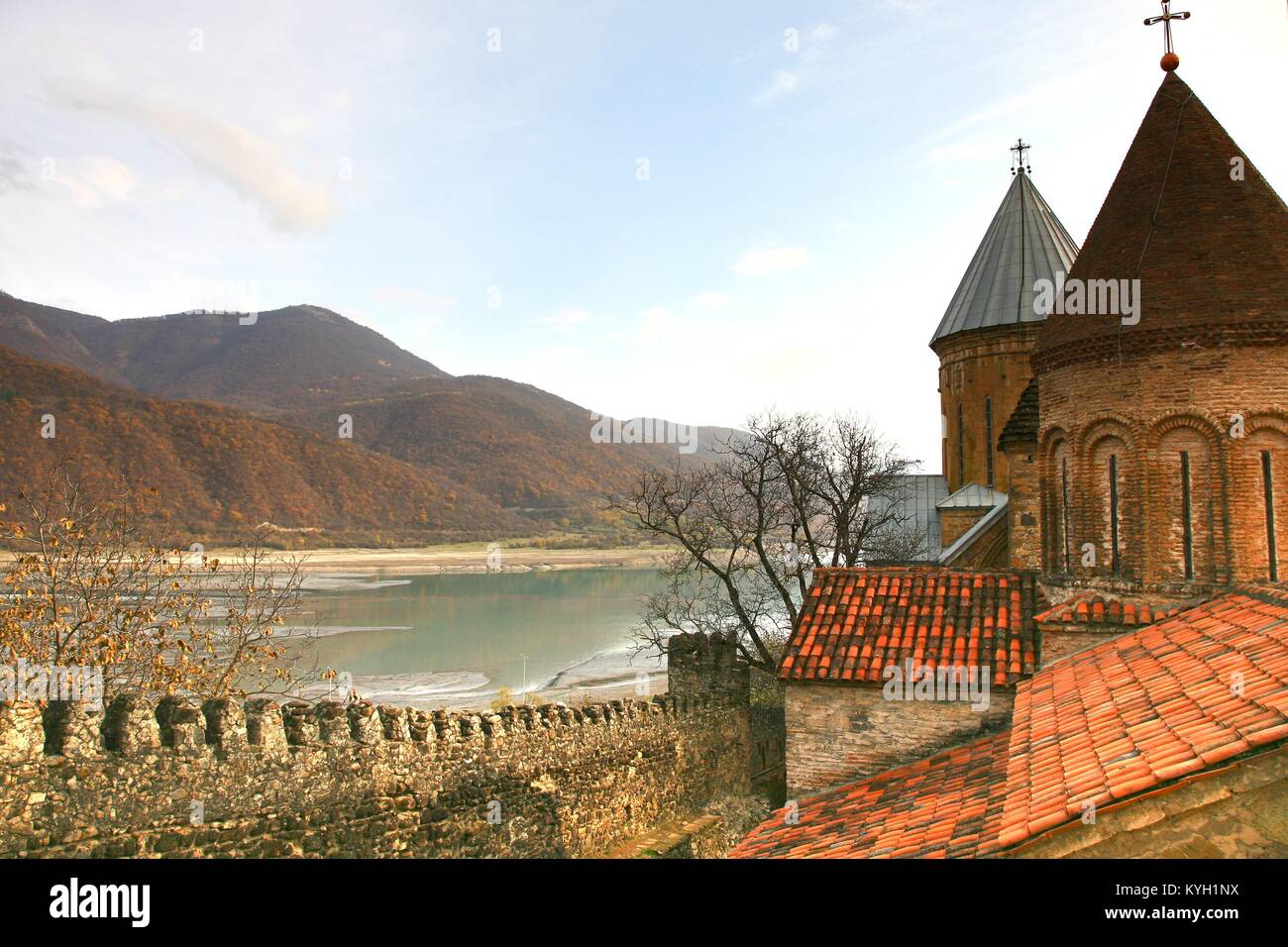 Ananuri castle complex near tbilisi in Georgia Stock Photo - Alamy