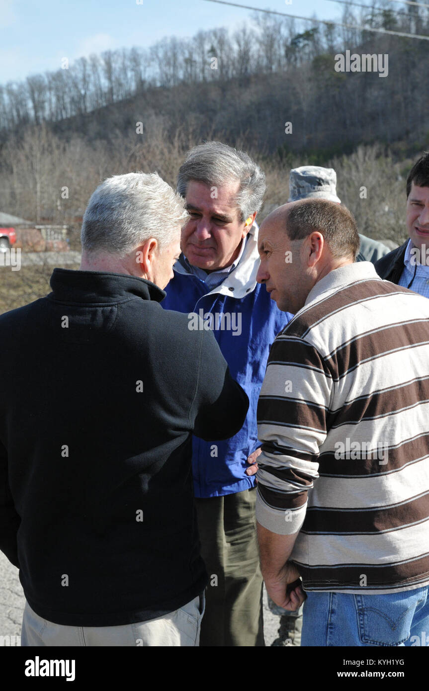Lieutenant Governor Jerry Abramson, Senator Walter Blevins, Senator Ray ...