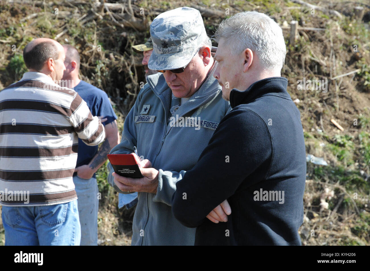 Lieutenant Governor Jerry Abramson, Senator Walter Blevins, Senator Ray ...