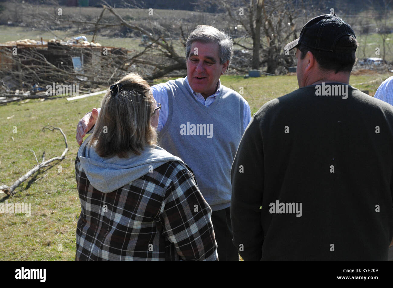 Lieutenant Governor Jerry Abramson, Senator Walter Blevins, Senator Ray ...