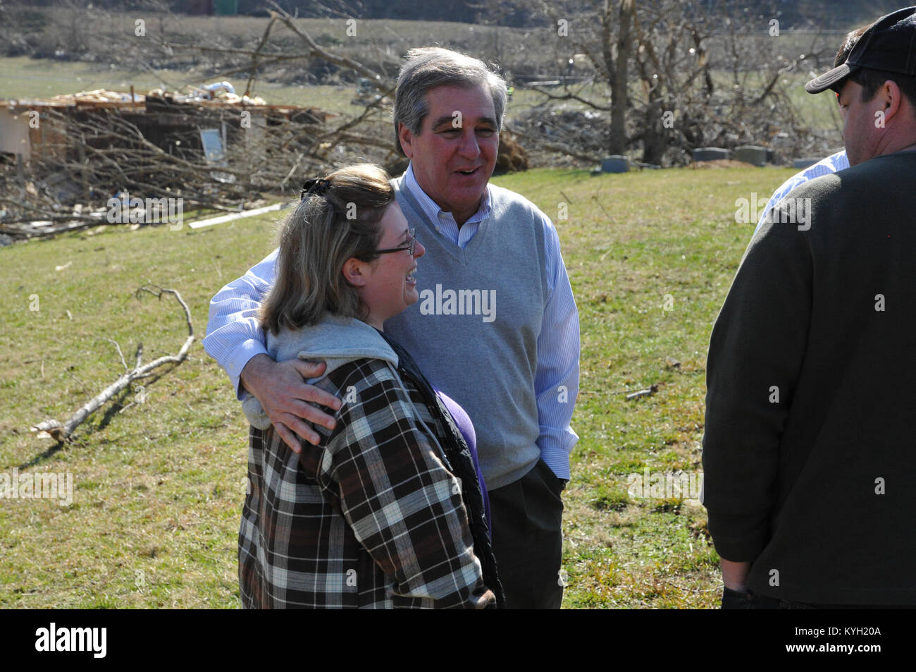 Lieutenant Governor Jerry Abramson, Senator Walter Blevins, Senator Ray ...
