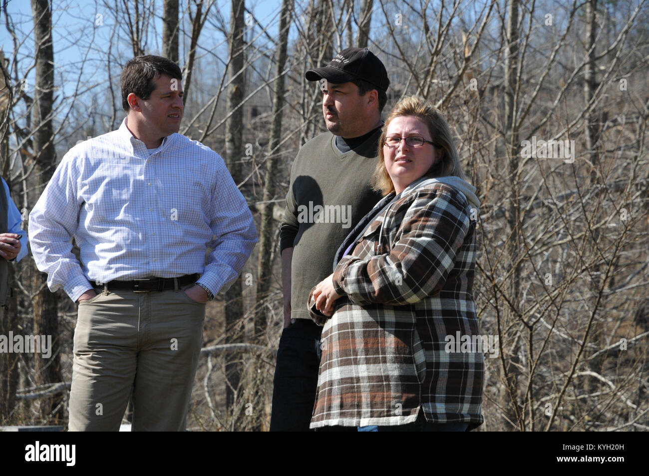 Lieutenant Governor Jerry Abramson, Senator Walter Blevins, Senator Ray ...