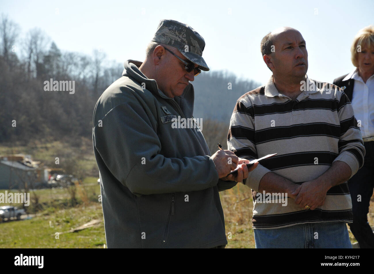Lieutenant Governor Jerry Abramson, Senator Walter Blevins, Senator Ray ...
