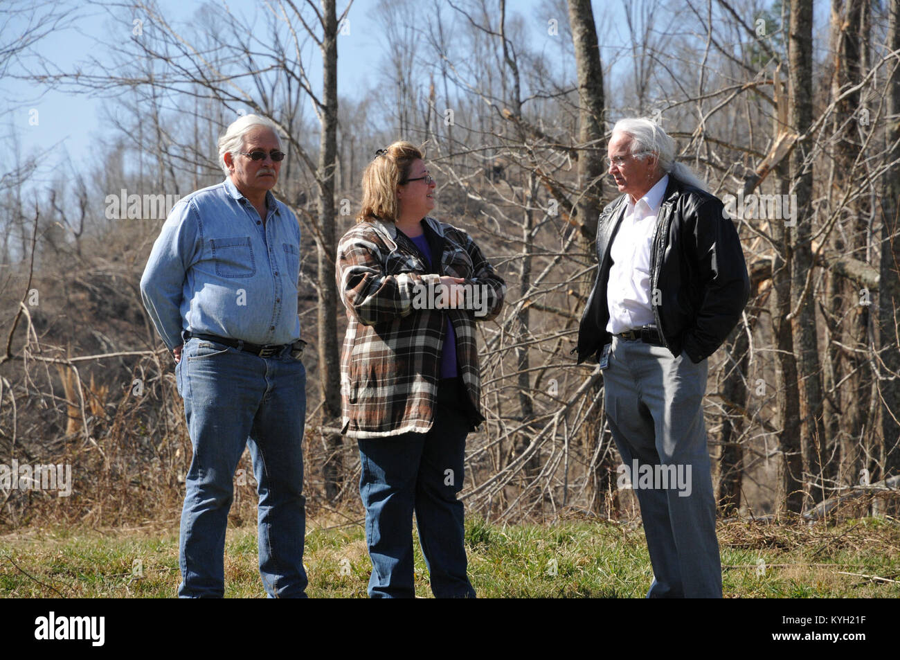 Lieutenant Governor Jerry Abramson, Senator Walter Blevins, Senator Ray ...