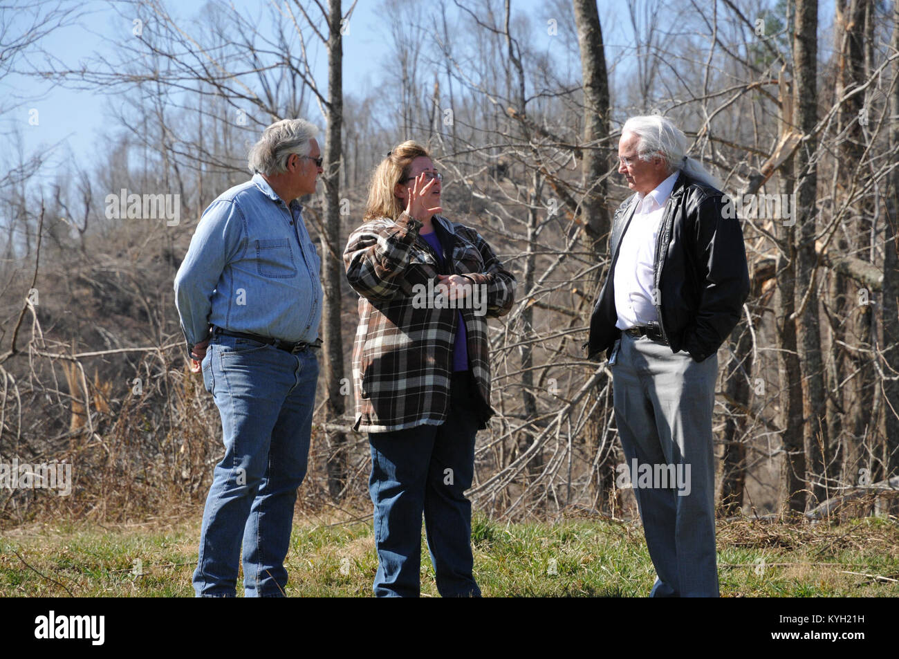 Lieutenant Governor Jerry Abramson, Senator Walter Blevins, Senator Ray ...