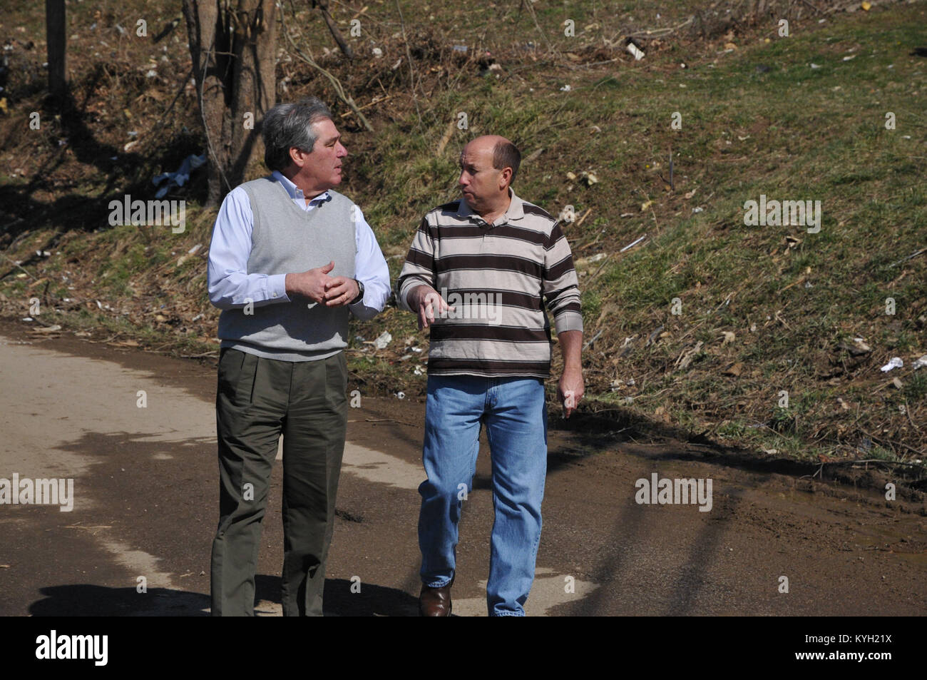 Lieutenant Governor Jerry Abramson, Senator Walter Blevins, Senator Ray ...