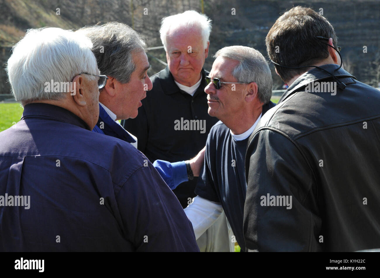 Lieutenant Governor Jerry Abramson, Senator Walter Blevins, Senator Ray ...