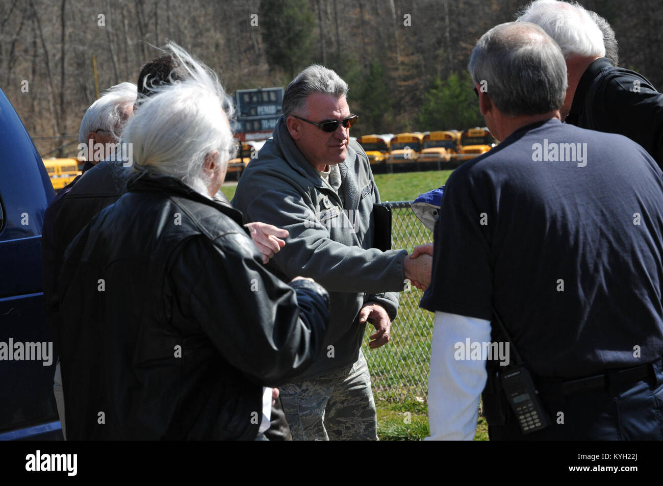 Lieutenant Governor Jerry Abramson, Senator Walter Blevins, Senator Ray ...