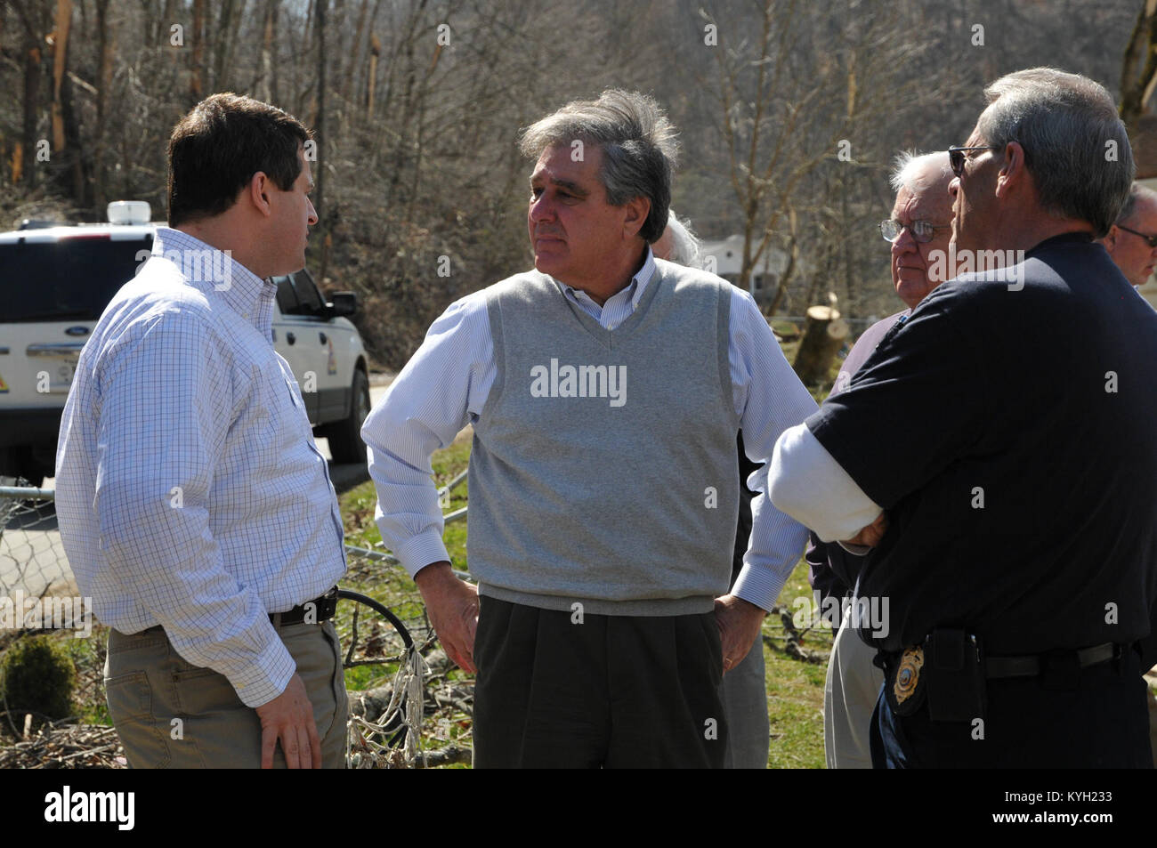 Lieutenant Governor Jerry Abramson, Senator Walter Blevins, Senator Ray ...