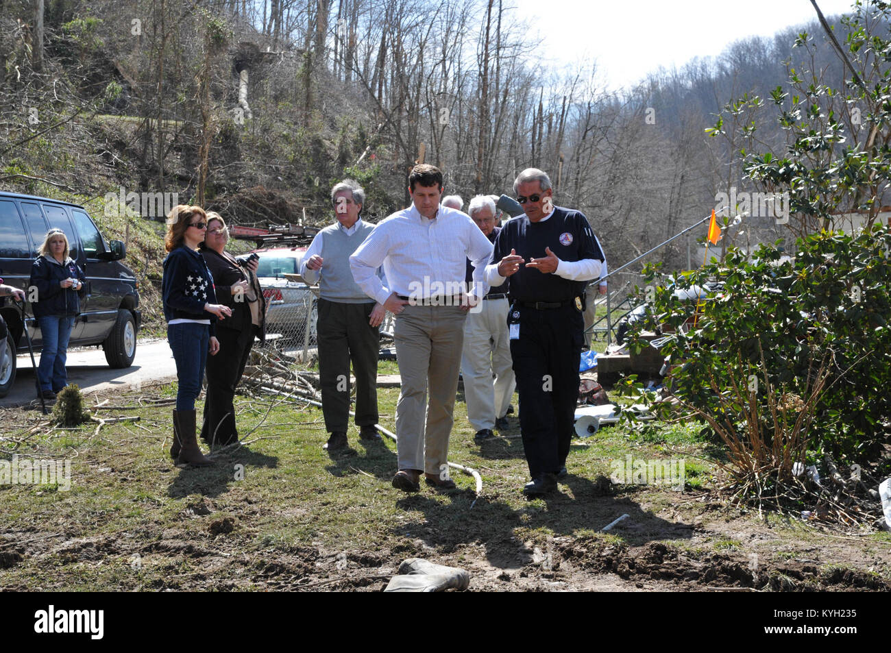 Lieutenant Governor Jerry Abramson, Senator Walter Blevins, Senator Ray ...