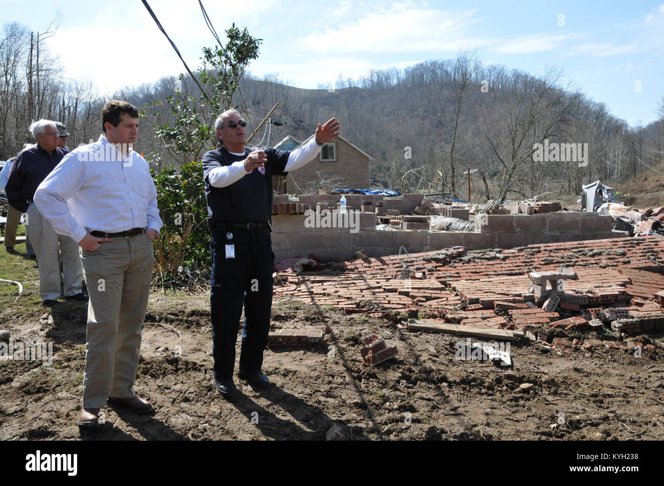 Lieutenant Governor Jerry Abramson, Senator Walter Blevins, Senator Ray ...